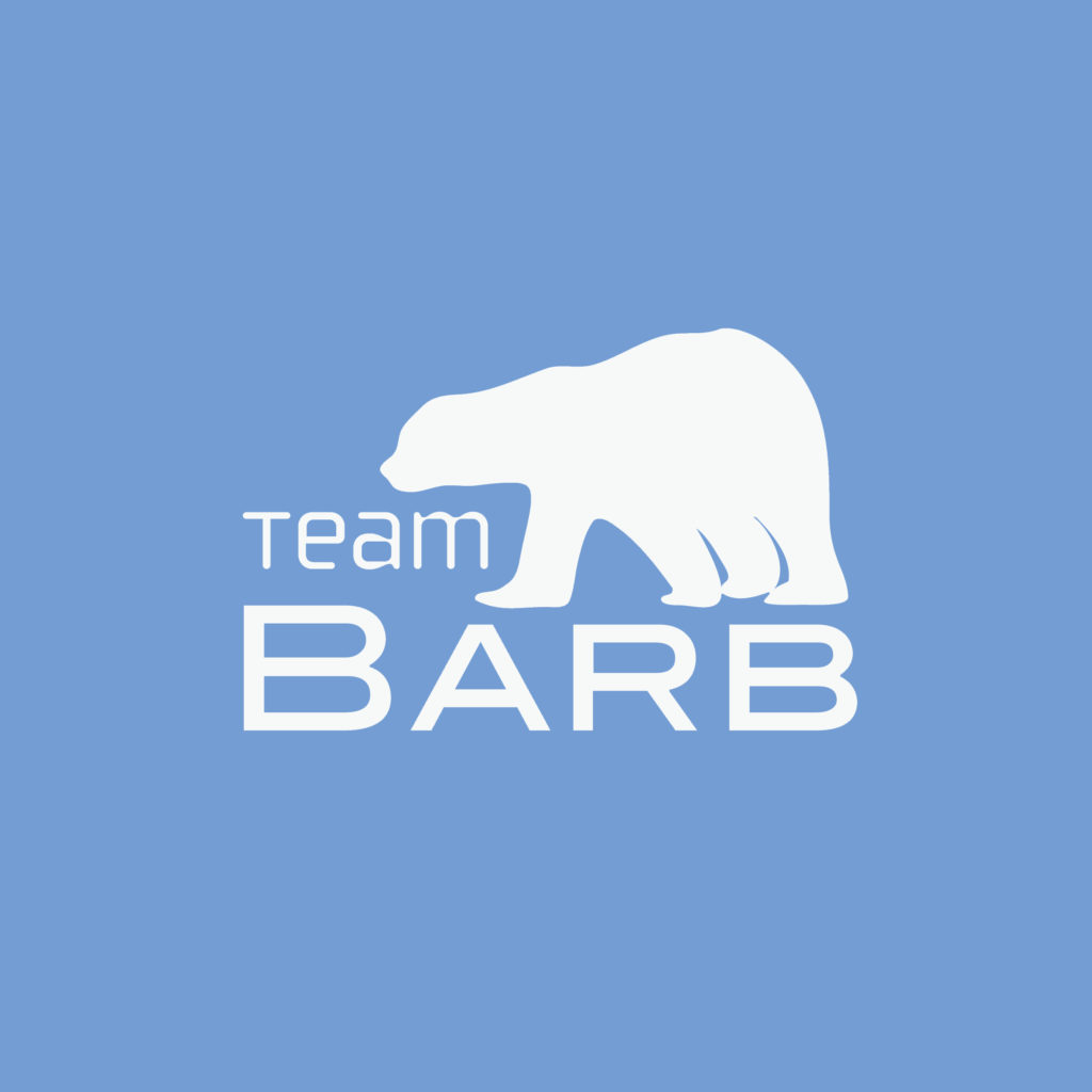 TEAM BARB LOGO - Polar Purple Creative, LLC.